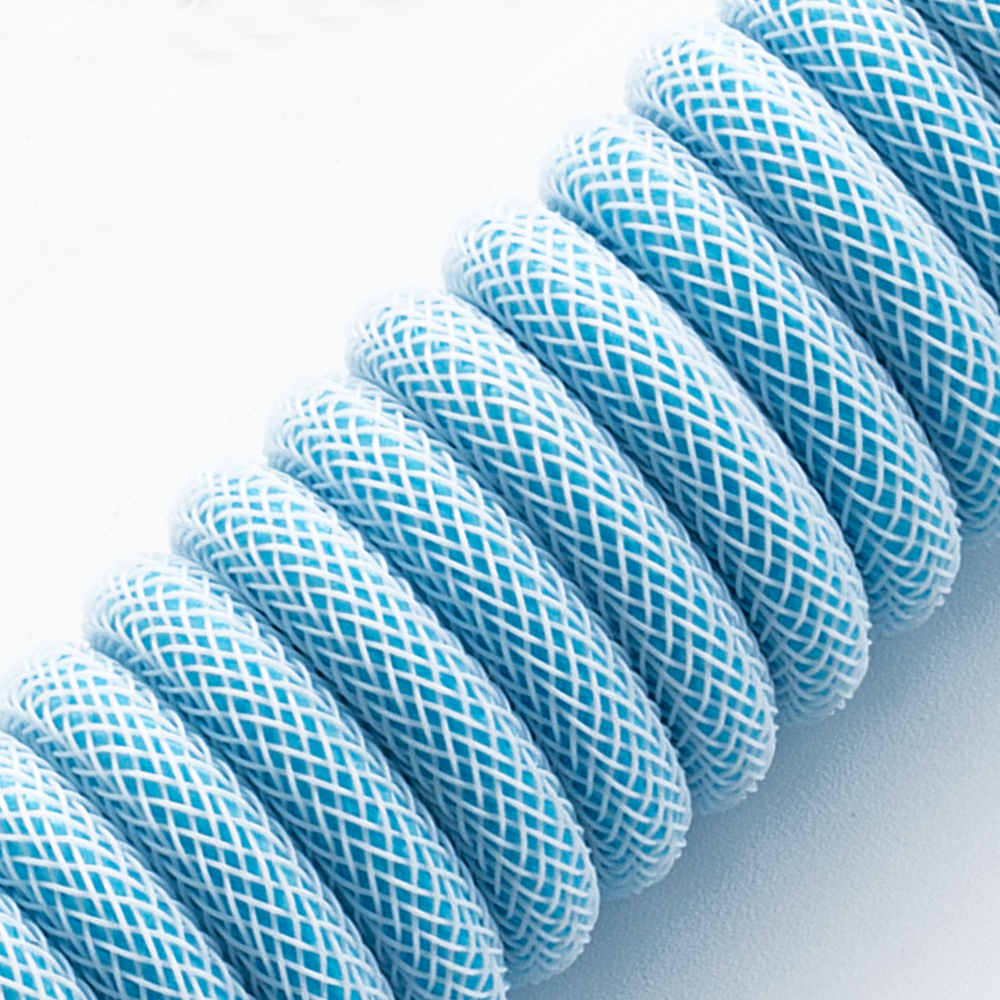 CableMod Classic Coiled Keyboard Cable (Blueberry Cheesecake, USB A to ...