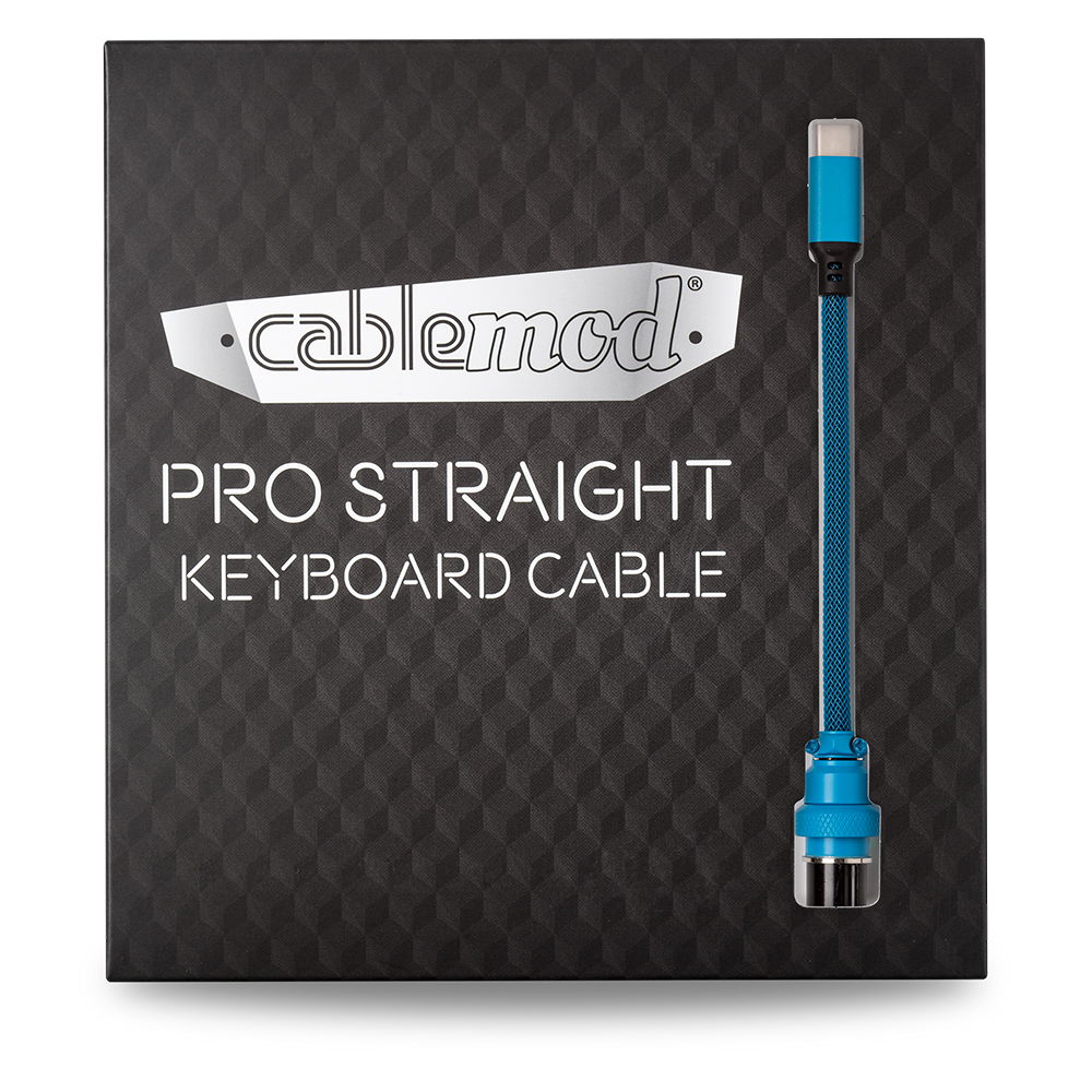 CableMod Pro Straight Keyboard Cable (Spectrum Blue, USB A to USB Type ...