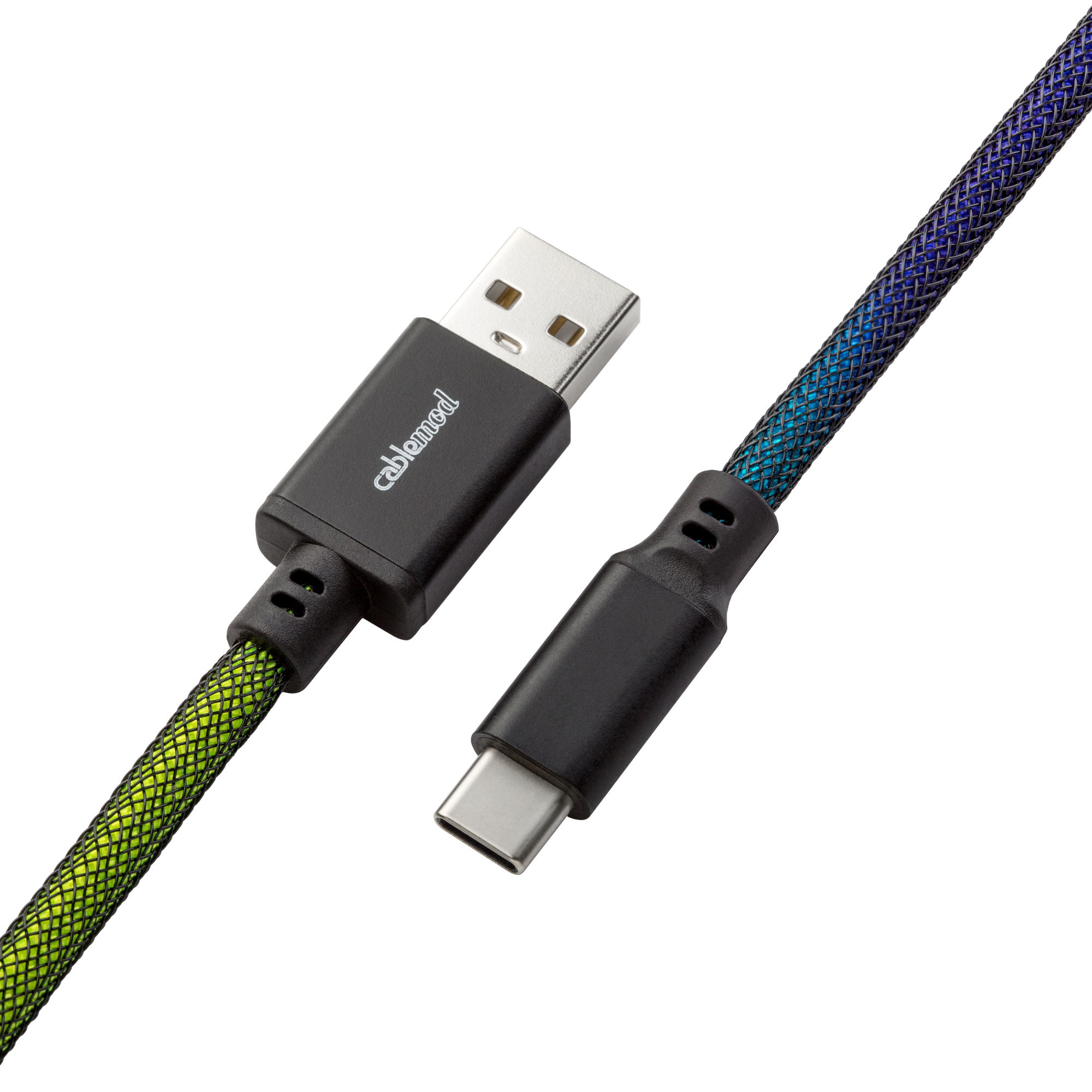 CableMod Pro Straight Keyboard Cable (Dark Rainbow, USB A to USB Type C ...