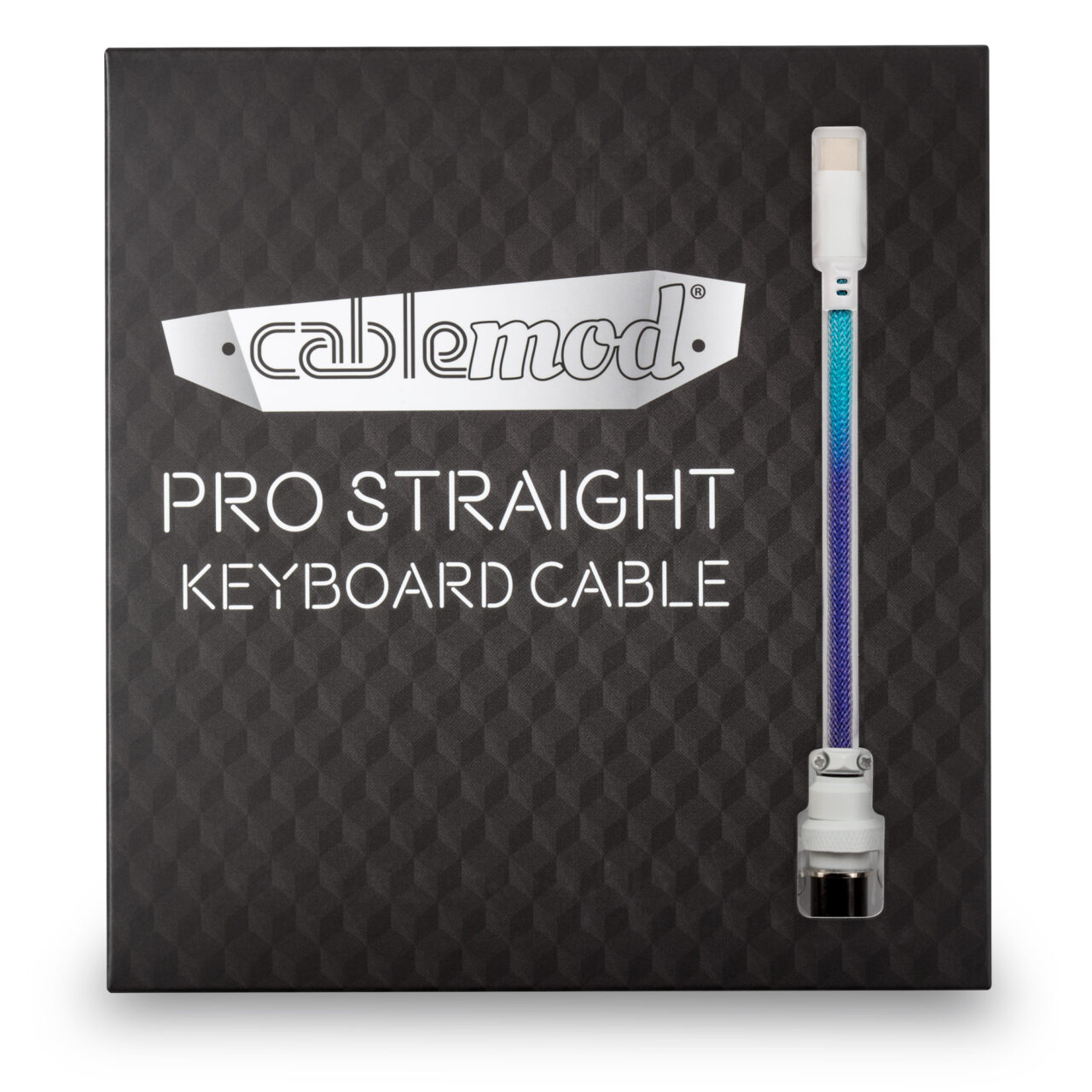CableMod Pro Straight Keyboard Cable (Bright Rainbow, USB A to USB Type ...