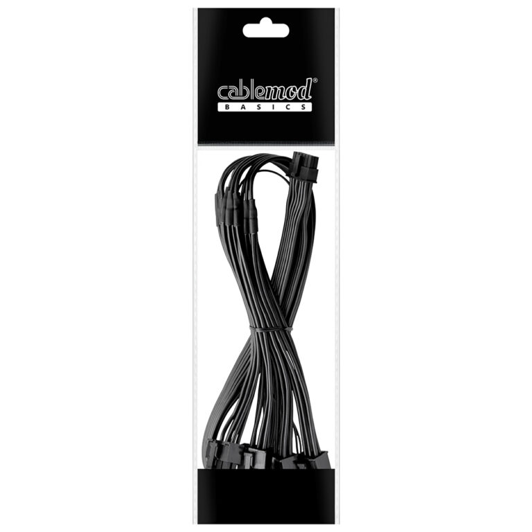 CableMod Basics C-Series 12V-2x6 12VHPWR StealthSense PCI-e Cable for ...